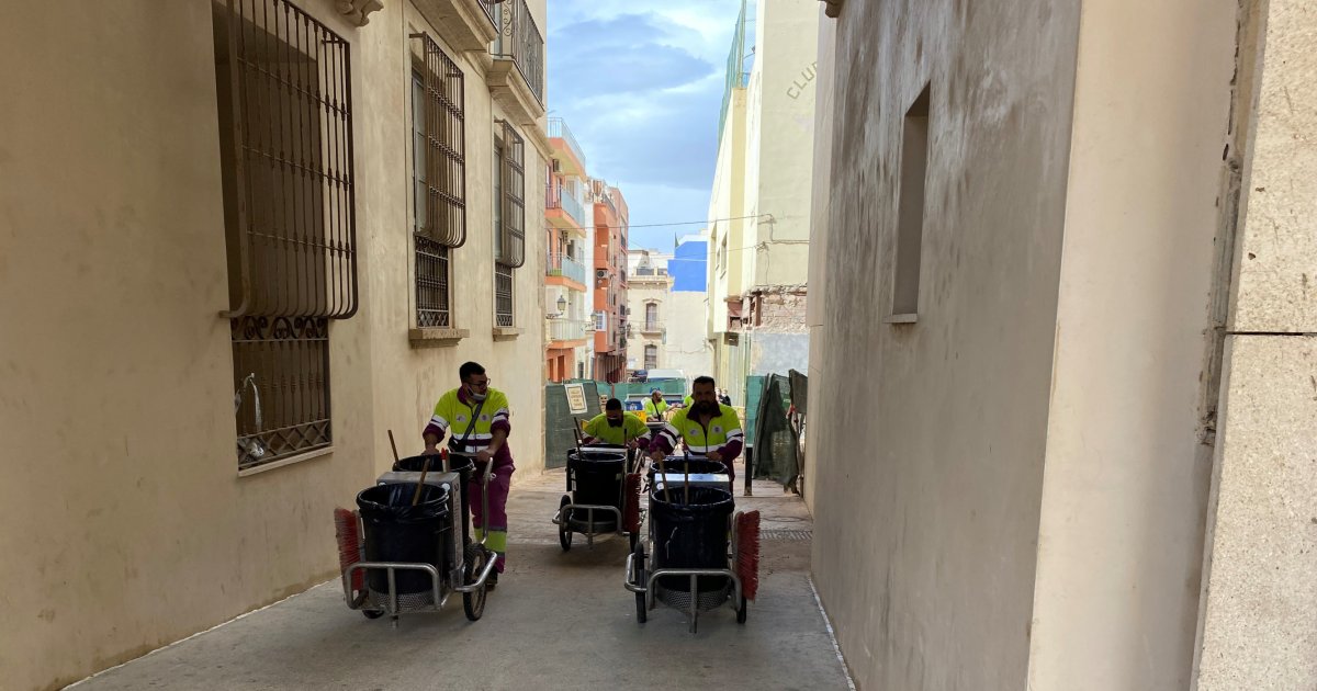 Almería respira ya un aire puro tras la calima