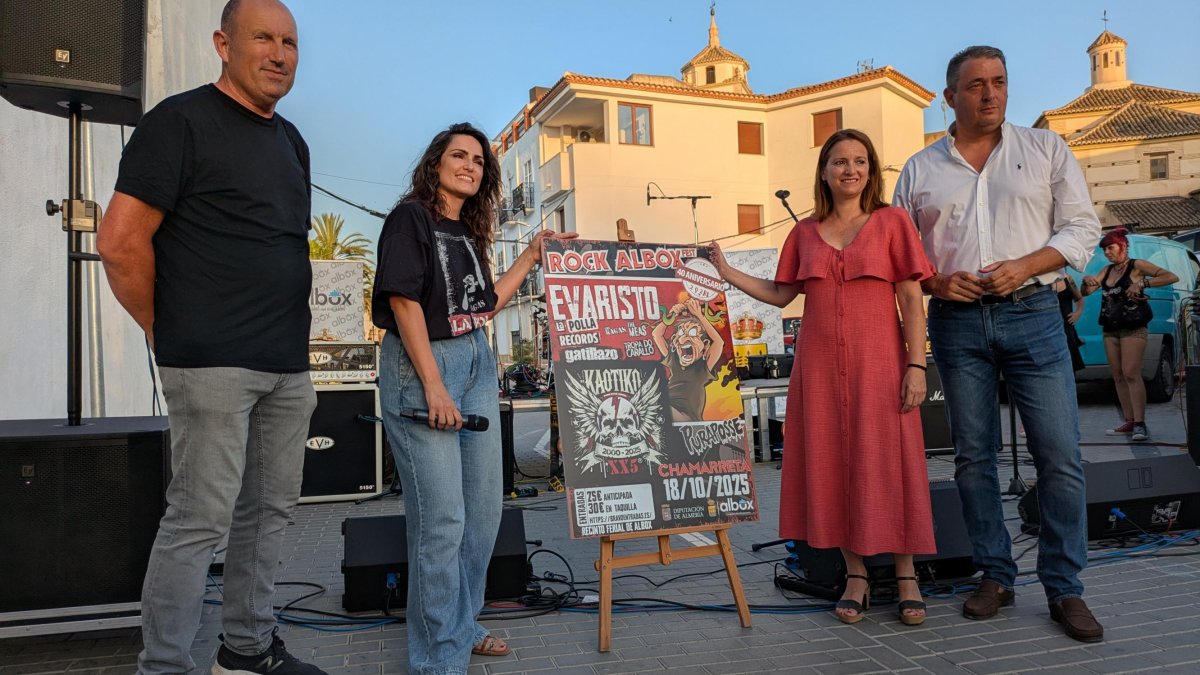 Evaristo, fundador de La Polla Records, vuelve a Albox 40 años después ...