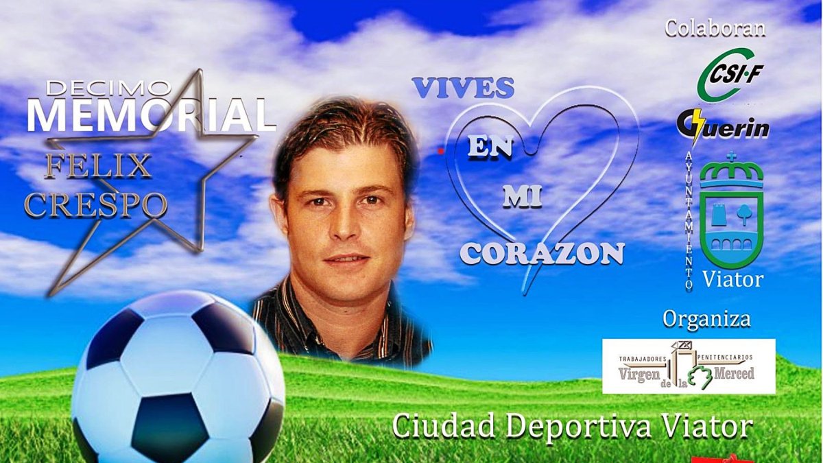 Viator acogerá el Décimo memorial Félix Crespo