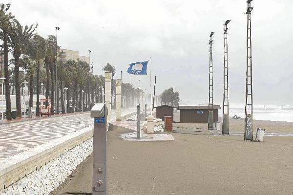 Alerta naranja por vientos costeros este sábado en Almería y Granada