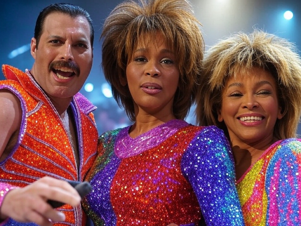 Freddie Mercury, Whitney Houston y Tina Turner 'reviven' en Almería