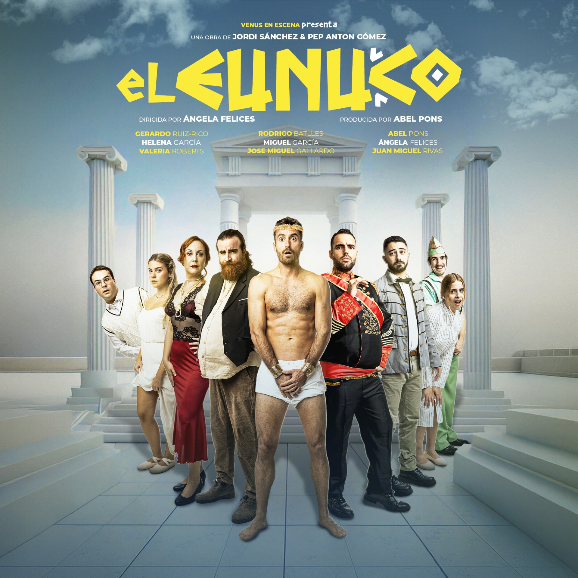 ‘El eunuco’, un clásico del teatro grecolatino llenará el Cervantes a ...