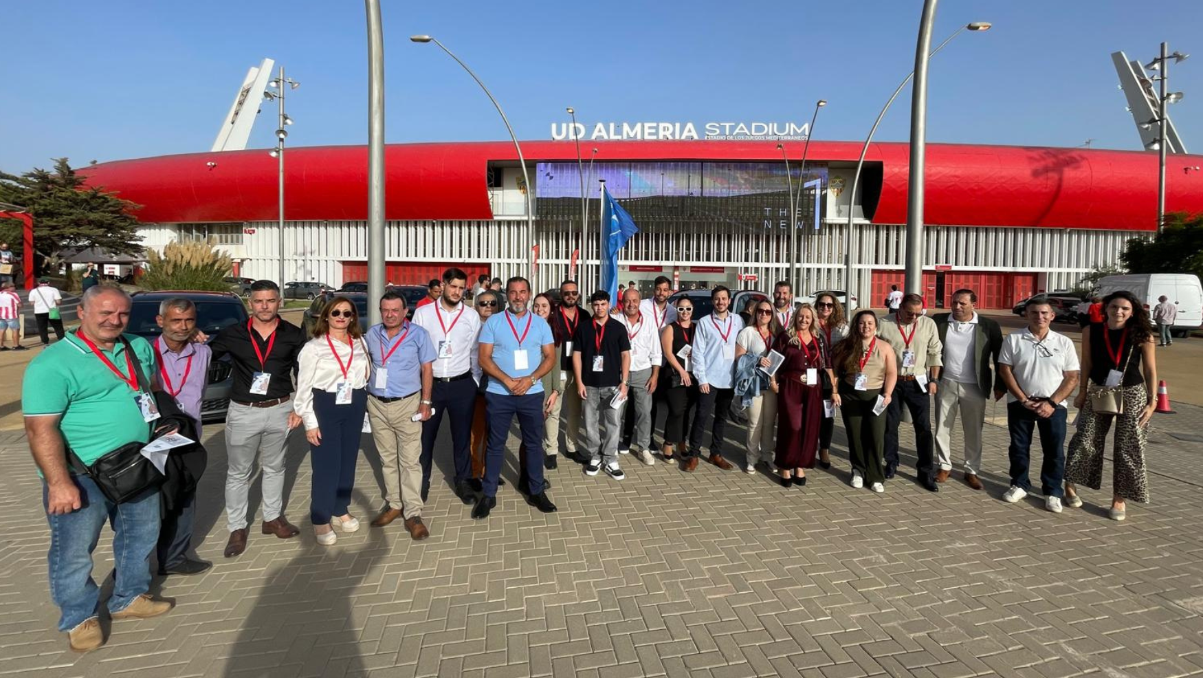 Automotor Costa invita a Urci Hormigones al palco de la U.D. Almería