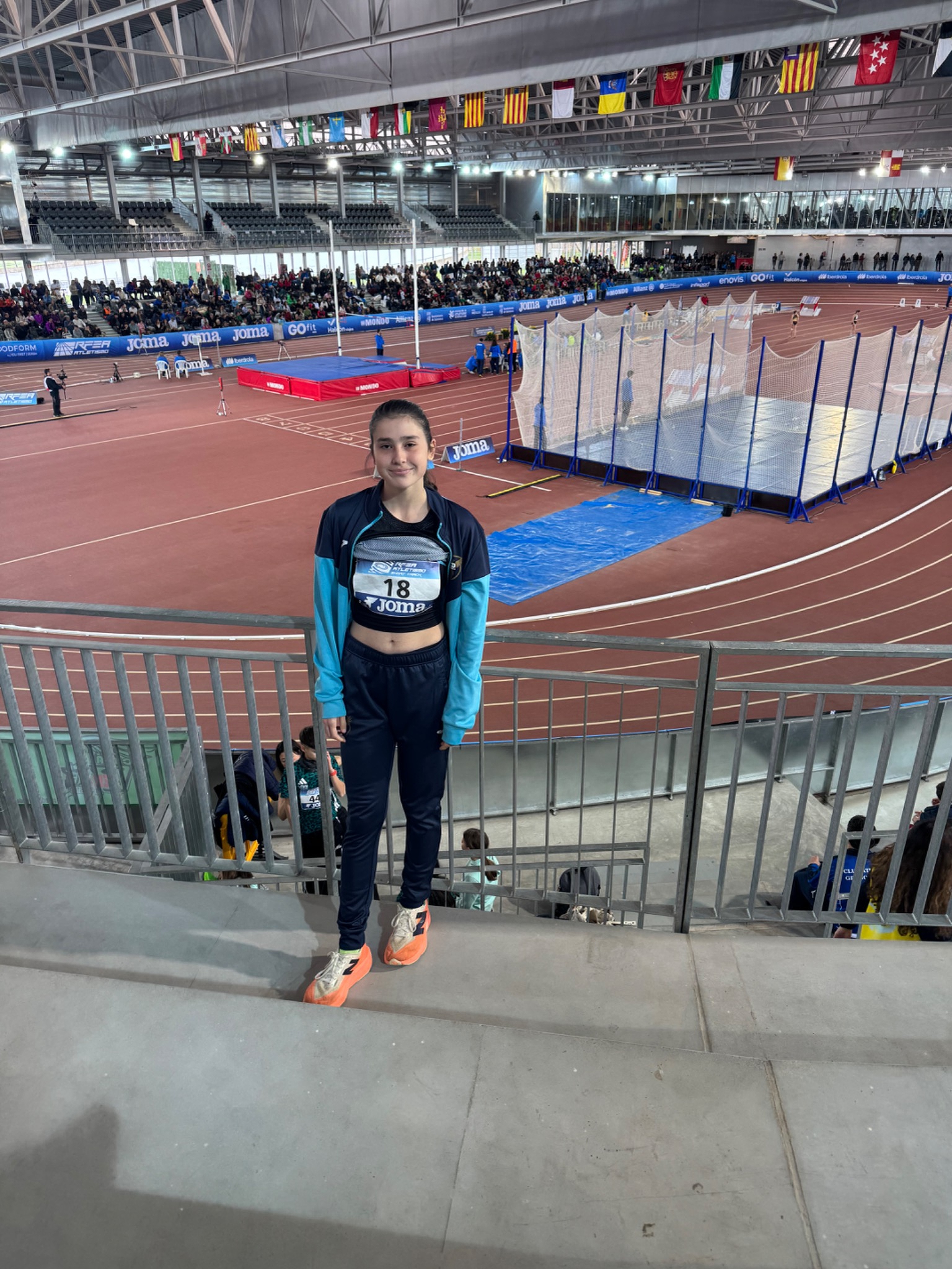 El futuro del atletismo almeriense tiene nombre propio: Claudia Rubí